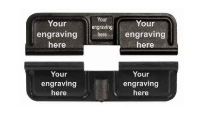 Custom Your Logo & Text Laser Engraved AR-15 Ejection Port Cover Kit ...