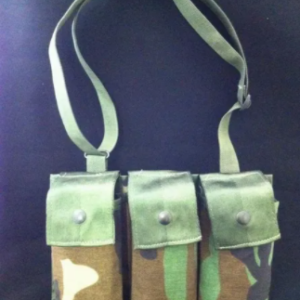 USGI Military Issue .223/5.56 Woodland Camo 6 Mag Bandoleer Bandolier ...