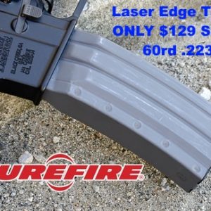 SureFire AR15/M4 High Capacity 60rd 60 Round Magazine D60 – Laser Edge ...