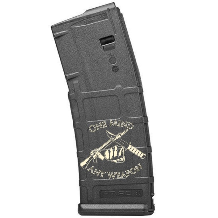 One Mind Any Weapon Marine Military USMC M2 PMAG – Laser Edge Tactical