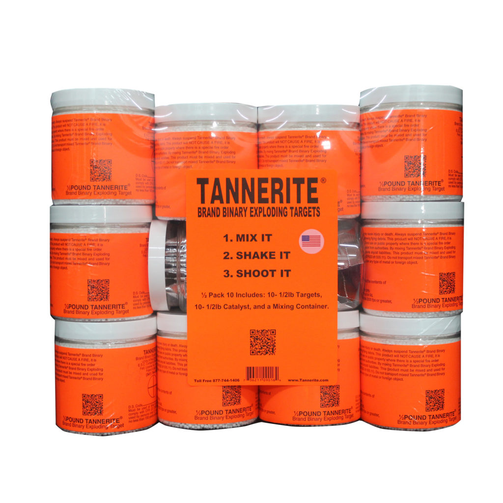 Tannerite Targets – 1/2 Lb – 10 Pack – 5Lb – Laser Edge Tactical